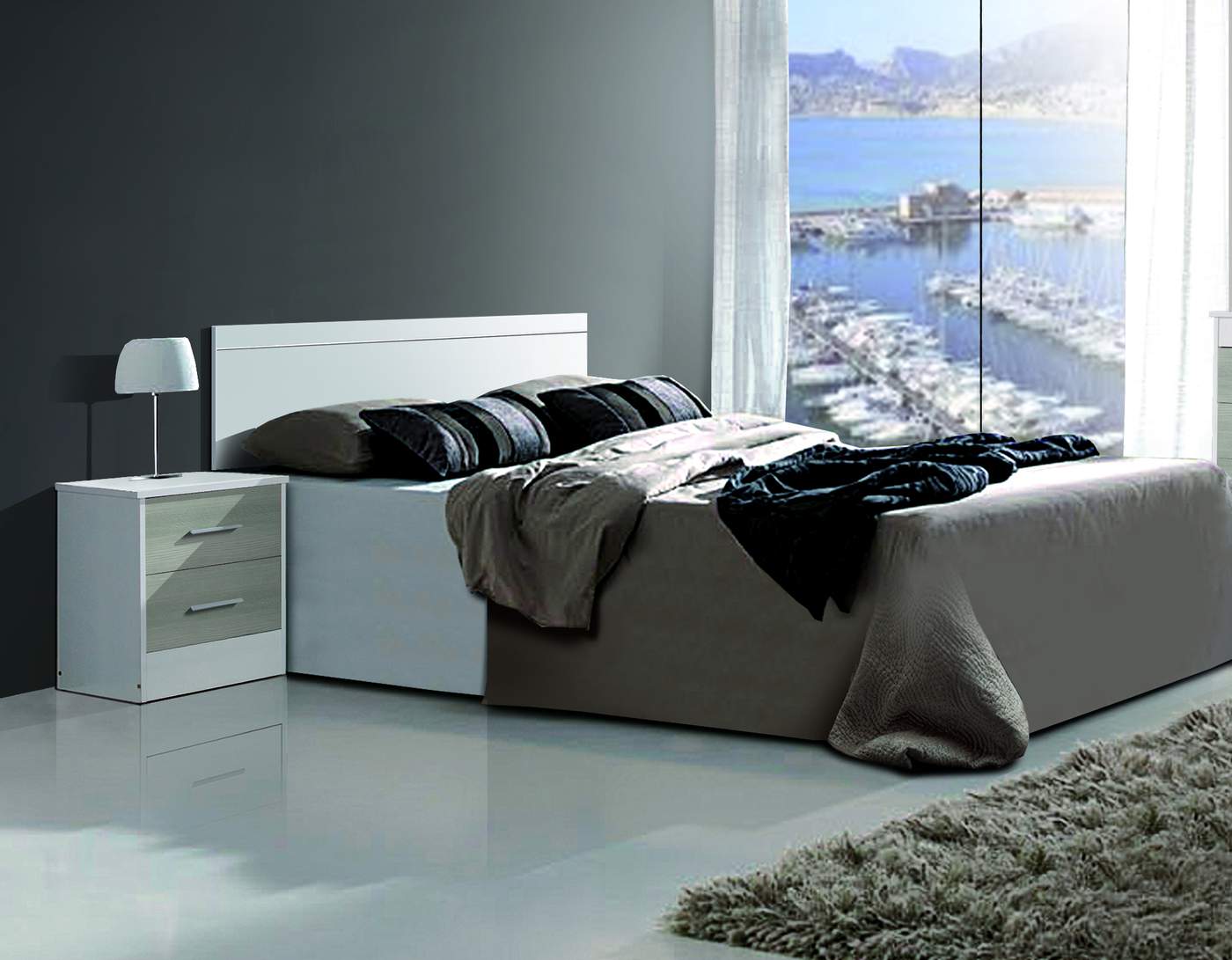 Oferta Dormitorio Moderno Blanco