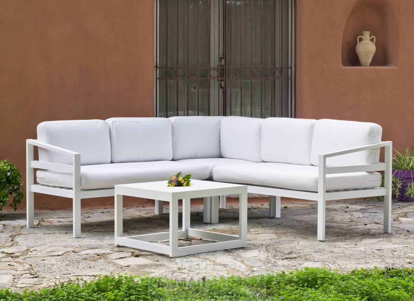 Rinconera Aluminio Luxe Athenas-77 de Hevea · Jardín/Terraza Aluminio