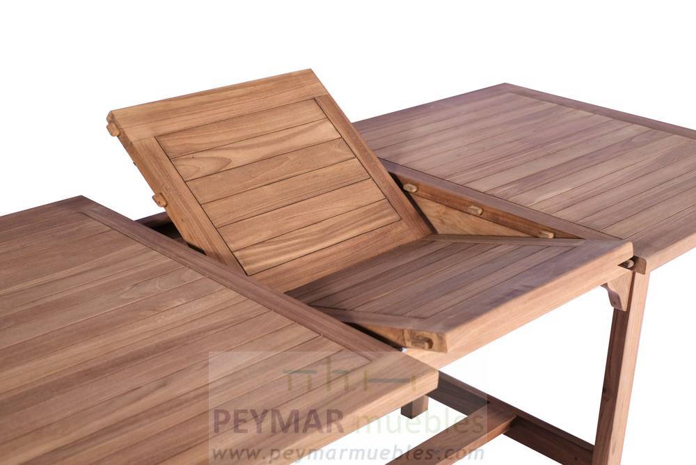 Mesa Extensible 160/210 Teca [Mati] · Jardín/Terraza Madera